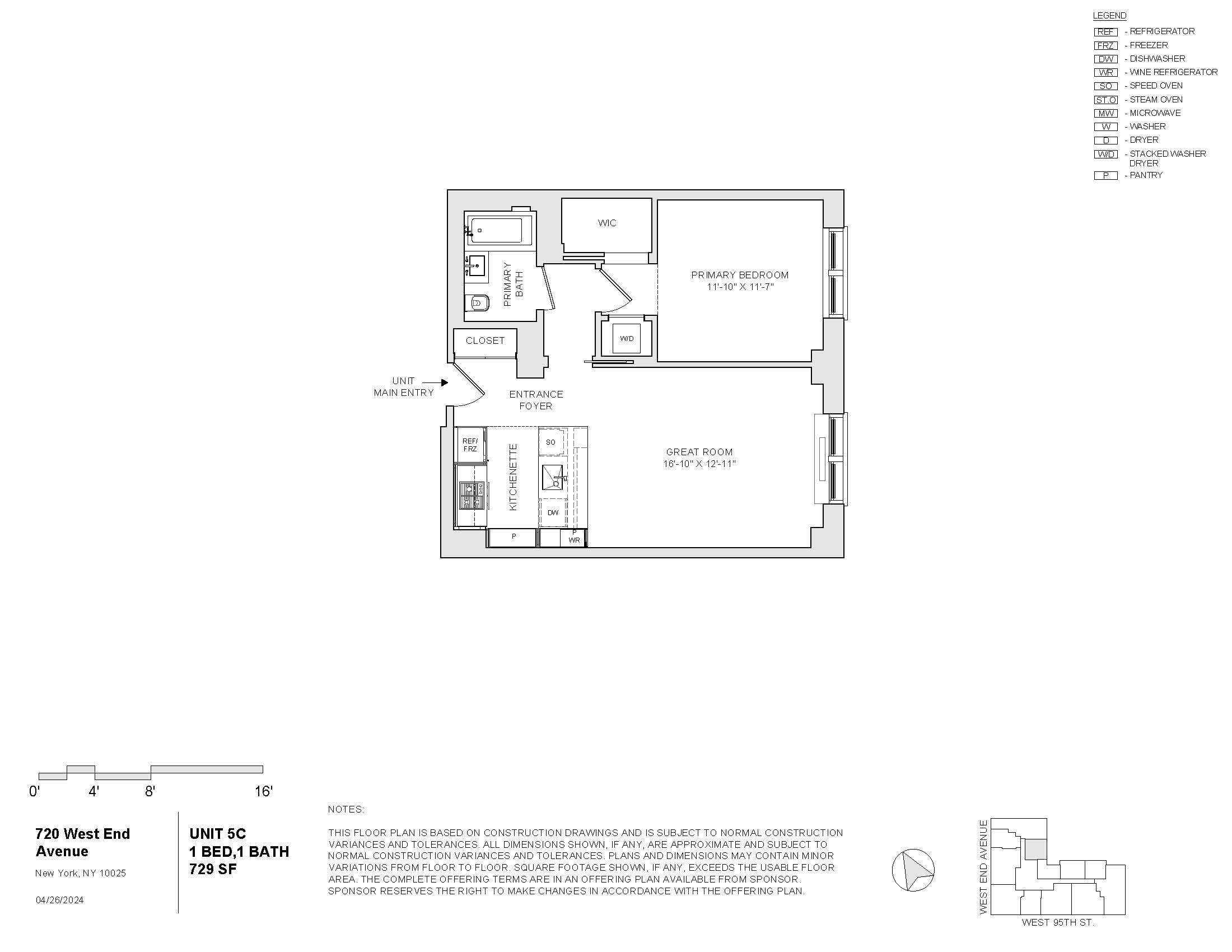 Availability | Luxury Condos for Sale | 720 West End Avenue